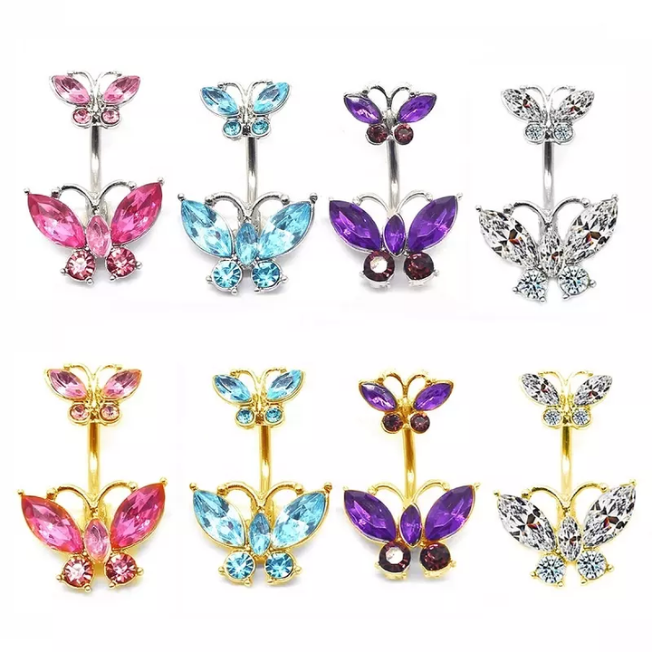 Women's & Ladies Belly Button Rings from Glazd Jewels